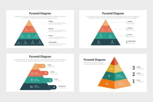 Pyramid Diagram - SlideBulk